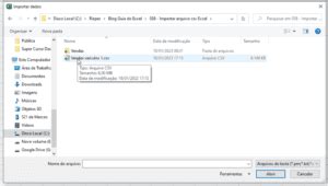 Como Importar Arquivo CSV No Excel Guia Do Excel