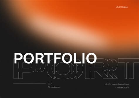 Portfolio Ux Ui Design 2024 Behance Behance