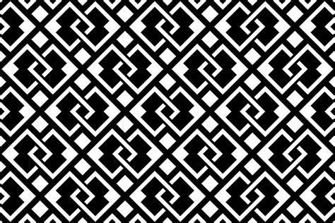 Seamless Pattern Vector Geometric Texture Black And White 12820672 Vector Art At Vecteezy
