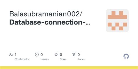 Github Balasubramanian002database Connection Using Node Js