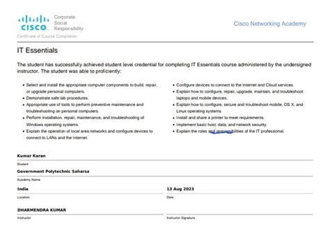 kumar karan on linkedin cisco networking academy