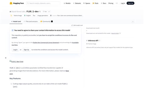 FLUX 1 dev使用入口地址 Ai模型最新工具和软件app下载