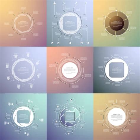 75 Circular Templates And Charts Vector Images Depositphotos