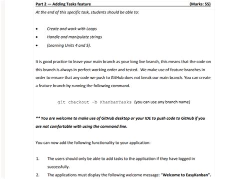 Solved At The End Of This Specific Task Students Should Be Chegg