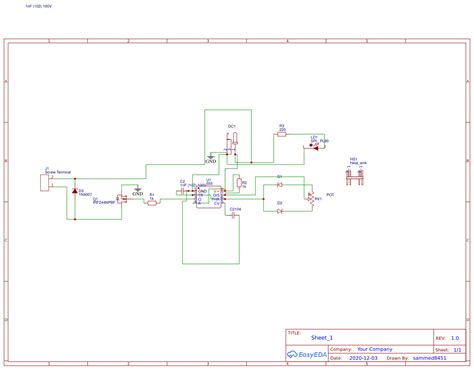 PWM USING 555 SINGLE LAYERED OSHWLab