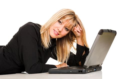 Premium Photo Babe With Notebook