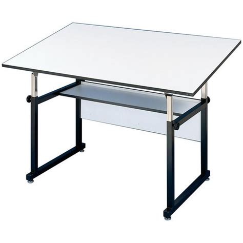 Alvin 37 5 X 72 Workmaster Drafting Table Black Or White Wm72 3 Xb