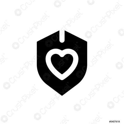 Immune System Black Glyph Ui Icon Stock Vector 5407618 Crushpixel