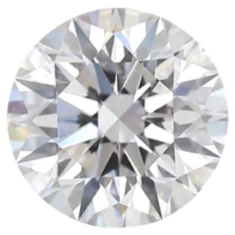 Natural Round Brilliant Diamond In 107 Carat D If Igi Cert For Sale