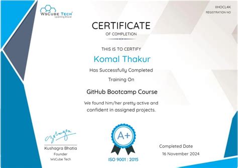 Komal Thakur On Linkedin Github Professionaldevelopment Version