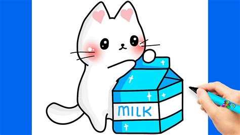 귀여운 고양이 그림 😺 고양이 그리는 법 Easy 😍 그리기 🌈 쉬운 그림 Youtube