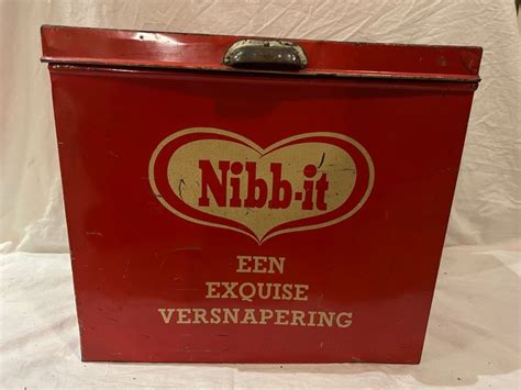 Tin Box Nibbit An Exquisite Snack Look Auction Online Catawiki