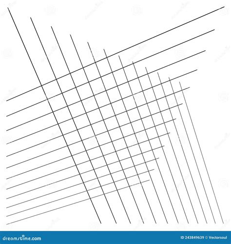 Abstract Random Grid Mesh Lattice Grating And Grille Pattern With Oblique Diagonal Slanting