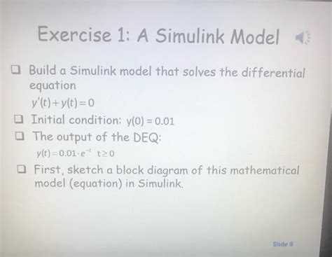 Solved Exercise A Simulink Model Build A Simulink Model Chegg