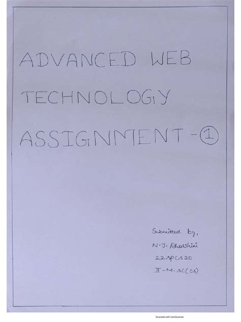 Awt Assignment 1 Pdf