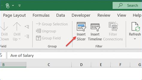 How To Insert A Slicer To Pivot Table Excelnotes