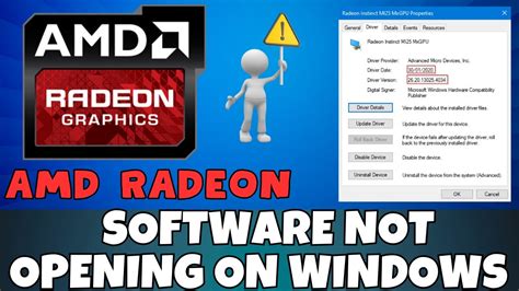 How To Fix Amd Radeon Software Not Opening On Windows 2023 Latest ☑️ Youtube