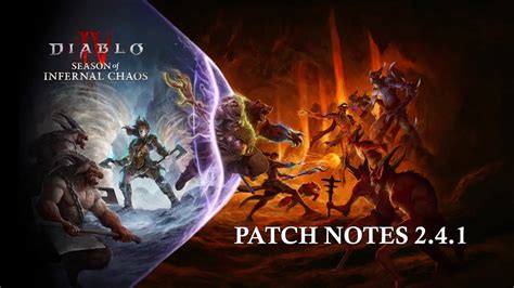 Káoszerők Még Még Még Diablo Iv Patch Notes 241 Inventory
