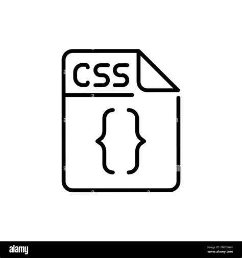 Css Word Stock Vector Images Alamy