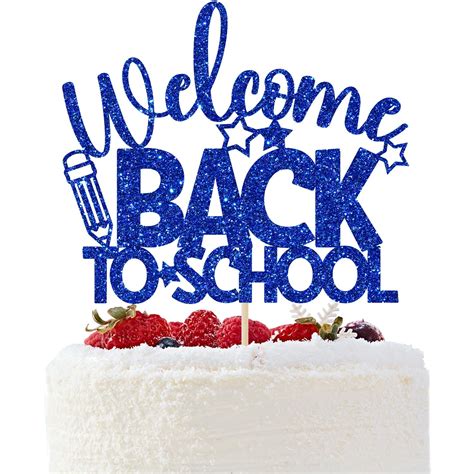Welcome Back Totrdn School Cake Topper First Day Of School Happy Back