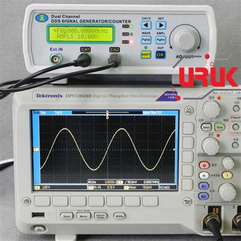 Digital Function Generator Dual Channel With Frequency Meter UrukTech