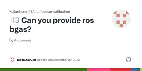 Can You Provide Ros Bgas Issue Xujianhong Allen Sensor Calibration GitHub