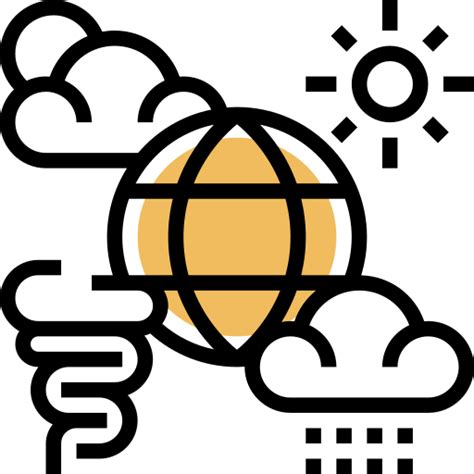 Weather Meticulous Yellow Shadow Icon