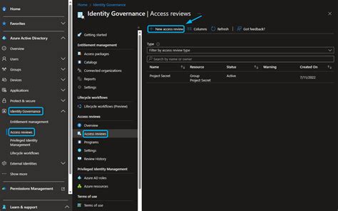 manage conditional access exclusions with access reviews