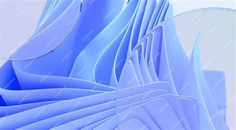 Premium Photo Glassmorphism Circle Discs On Blue Layered Background 3d Render Glass Morphism