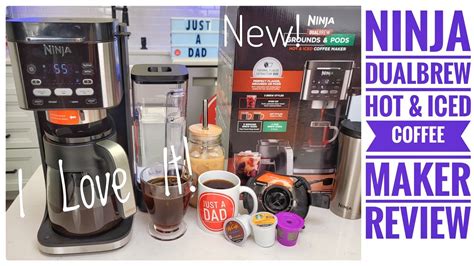 NEW NINJA DualBrew Hot Iced Coffee Maker Review CFP I Love It YouTube
