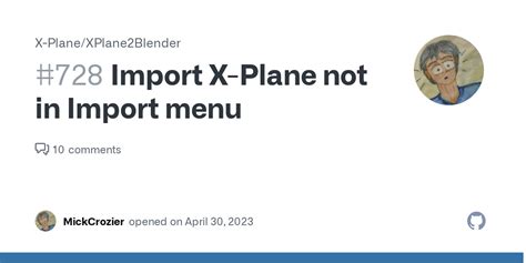 Import X Plane Not In Import Menu · Issue 728 · X Plane Xplane2blender · Github