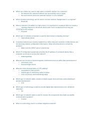 Net Essentials Quiz 2 Docx Which Two Criteria Are Used To Help Select A Network Medium For A