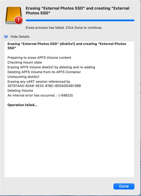 Unable To Mount External Hard Drives Er Apple Community