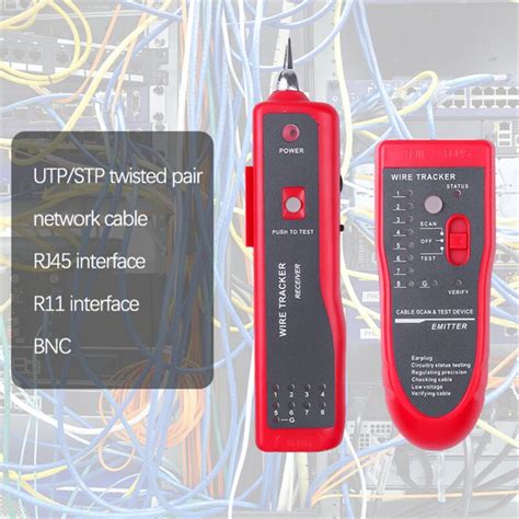 Rj11 Rj45 Cat5 Cat6 Network Tester Ethernet Lan Ne Grandado