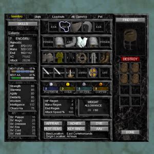User Interface Guide Everquest Legends Wiki