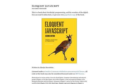 Eloquent Javascript Website Hunt