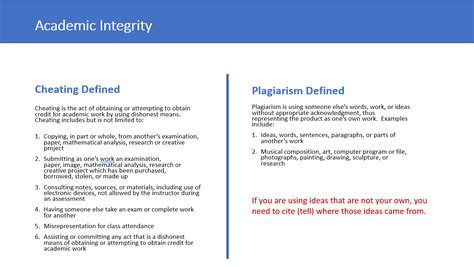Academic Integrity Mytech Mytech