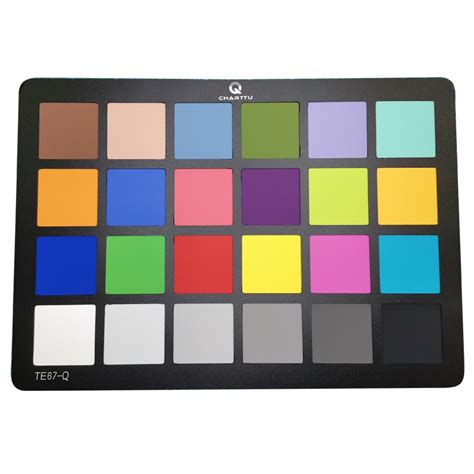 24 ColorChecker Color Test Chart Balancing Checker Card Palette Board ...