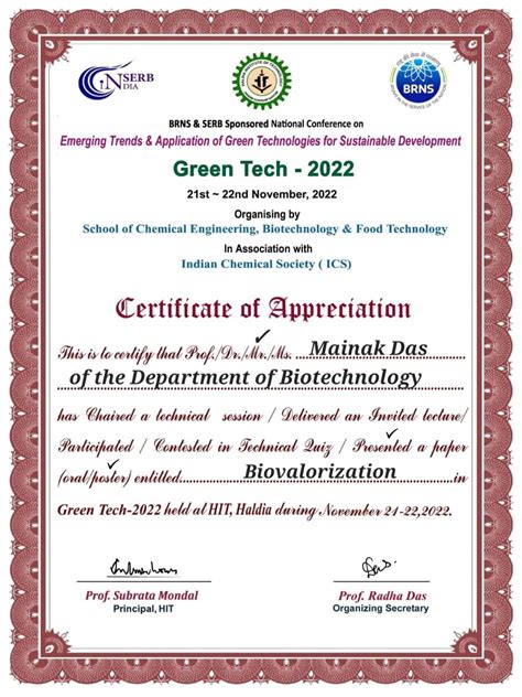 Mainak Das On Linkedin Greentechnology2022 Ics
