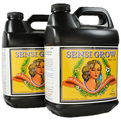 Advanced Nutrients Sensi Grow pH Perfect A/B - Ozzy Hydroponics ...