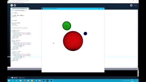 3d Rotating Spheres Youtube