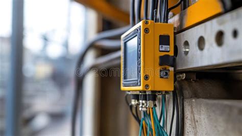 Programmable Logic Controller Modern Industrial Automation Computing Manufacturing Stock