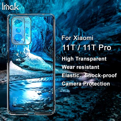 Original Imak Casing Xiaomi Mi T Pro Transparent Soft TPU Back Case Xiomi Mi T Clear Silicone