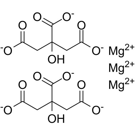 Magnesium Citrate Cas 3344 18 1 Chemsrc