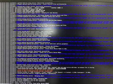 Fedora 36 Boots Into Emergency Mode Super User
