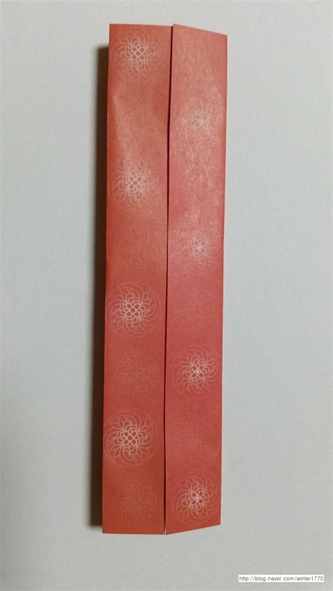 복주머니 종이접기방법 네이버 블로그