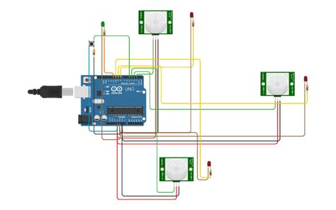 Circuit Design Alarm Tinkercad