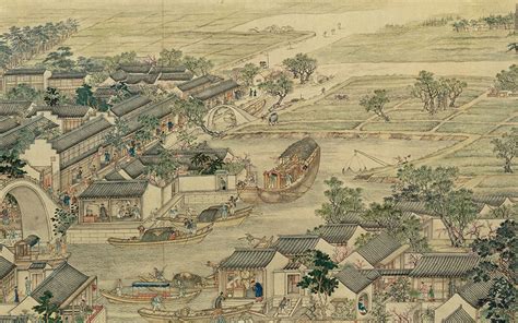 姑苏繁华图卷全图001 徐扬 清代 月雅书画中国传承书画经典服务当代艺坛
