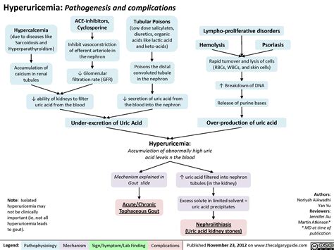 Hyperuricemia Pathogenesis And Complications Calgary Guide
