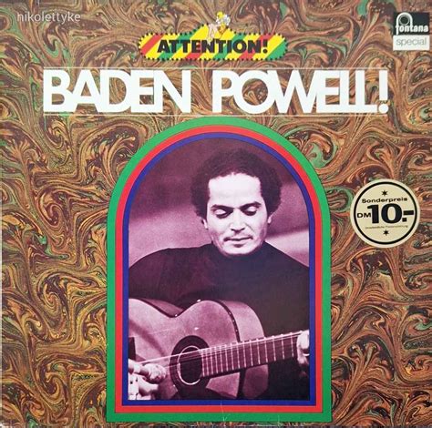 Jazz Baden Powell Attention Baden Powell 12 Vinyl Lp Compilation
